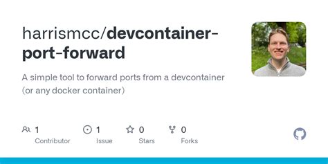 Github Harrismcc Devcontainer Port Forward A Simple Tool To Forward