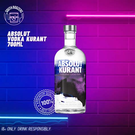Absolut Vodka Kurant 700ml Lazada PH