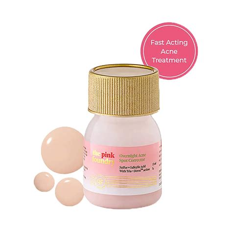 Buy The Pink Foundry Overnight Acne Spot Corrector 30ml Online At
