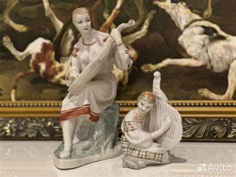 Фарфоровая статуэтка СССР бандуристка купить в Симферополе Хобби и отдых Авито