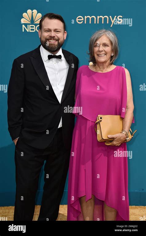 Dan Erickson Left And Lynn Erickson Arrive At The 74th Emmy Awards On
