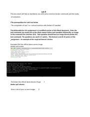 Letscher Anna Lab Docx Lab This Document Will Help To Familiarize