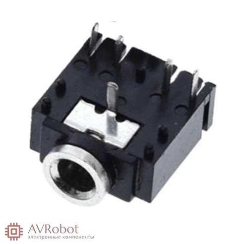 Разъем 3F07 5pin 3.5мм на плату Mini Jack "мама", стерео купить цена ...