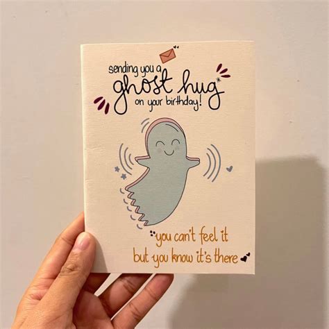 Ghost Hug Card