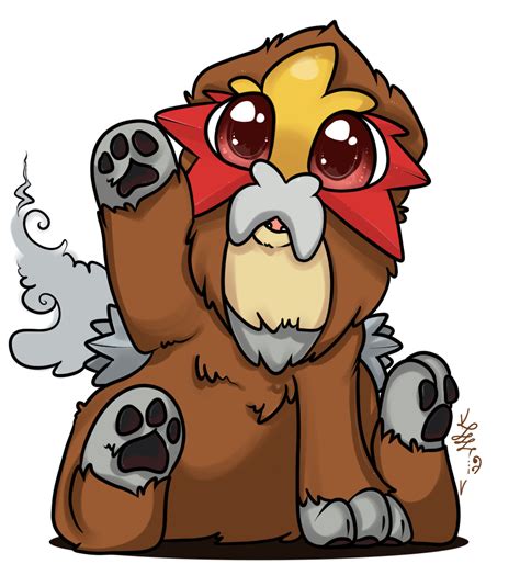 Detail Entei Lion Koleksi Nomer 8