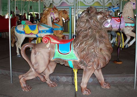 Historic American Carousel Lions