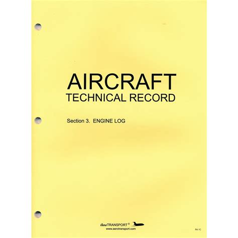 Section 3 Engine Log Vip Pilot Centre Inc