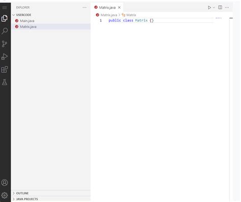 Matrix Java Qs Matrix Public Class Matrix Chegg