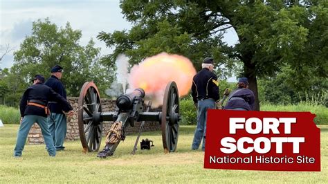 Fort Scott National Historic Site In Fort Scott Kansas Youtube