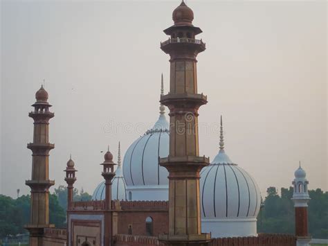 Aligarh Uttar Pradesh India May 07 2019 Sir Syed Jama Masjid Of