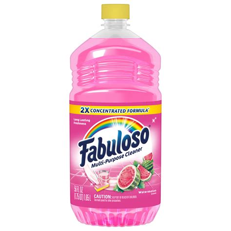 Fabuloso Multi Purpose Cleaner 56 Fl Oz 18 Quart Lemon Scent 1