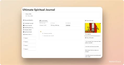 The Best Notion Templates For Journaling Daily Diary Reflection