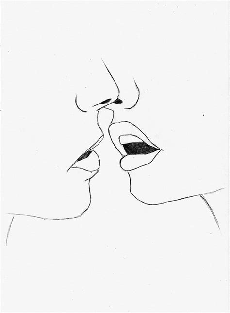 Kissing Lips Drawing At Free For Personal Use Kissing Lips Drawing Of Your Choice