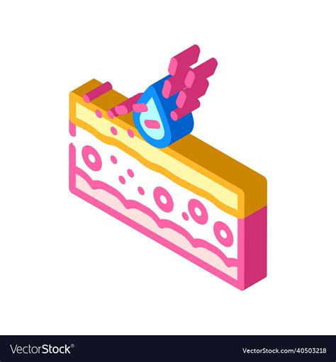 Phytophotodermatitis Skin Problem Isometric Icon Vector Image