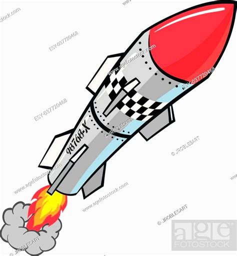 Rocket Warhead Projectile Missile Stock Vector Vector And Low Budget