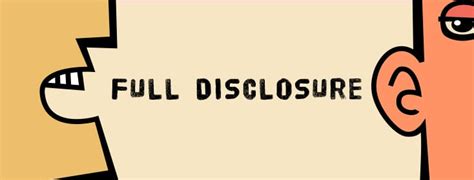 Is Full Disclosure Necessary For All Relationships Slutty Girl Problems