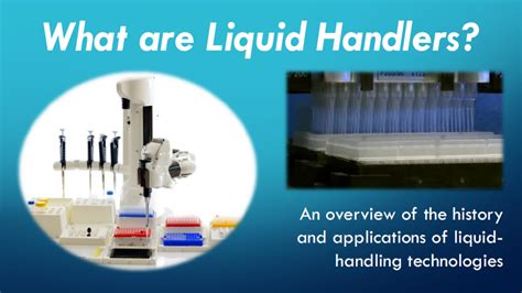 Handling High Throughput Screening Liquid Handlers BIT 479 579 High