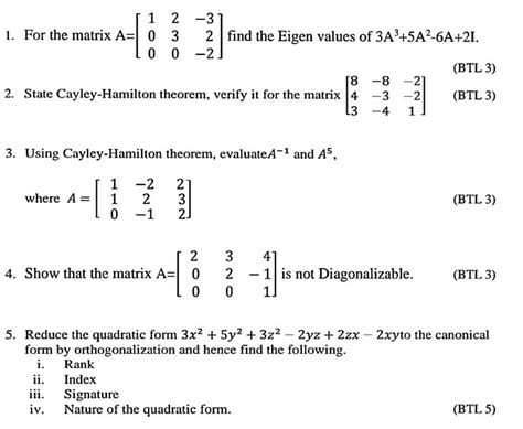 For The Matrix Aleftbegin Array Rrr 1 And 2 And 3 0 And 3 And 2 0 And 0