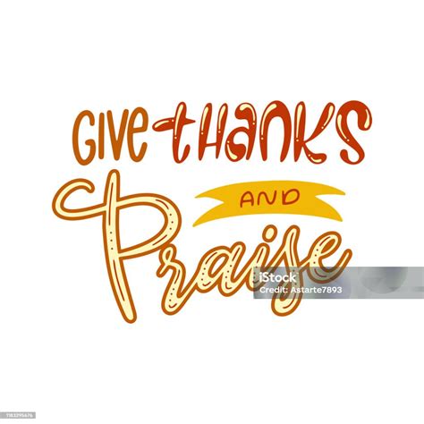 축하 타이포그래피 포스터 해피 추수 감사절 문자입니다 스크립트 텍스트와 손으로 그린 서예 카드 벡터 일러스트레이션 10월에 대한 스톡 벡터 아트 및 기타 이미지 Istock