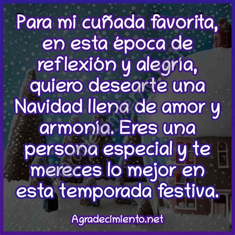 Tarjetas con Mensajes de Navidad para mi cuñada