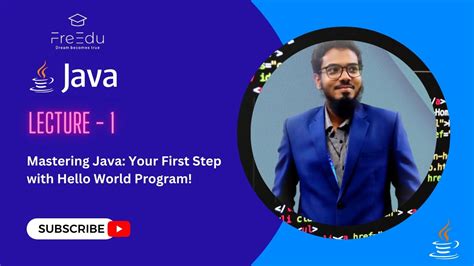 mastering java your first step with hello world program bangla youtube