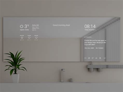 Smart Mirror — Ui Weekly Challenges Season 02 W 610 Prototypr