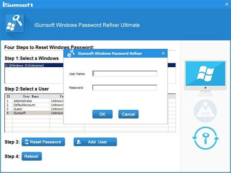 How To Reset Windows Password With Isumsoft Windows Password Refixer