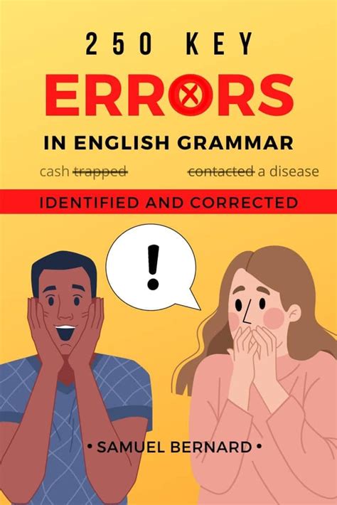 Amazon 250 Key Errors In English Grammar Identified And Corrected