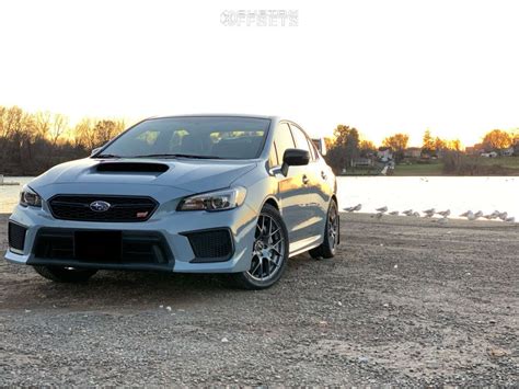 2019 Subaru Wrx Sti With 18x8 35 Enkei Raijin And 245 40r18 Michelin