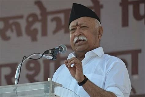Rss Chief Mohan Bhagwat Urges Hindus To Shun English Western Clothes