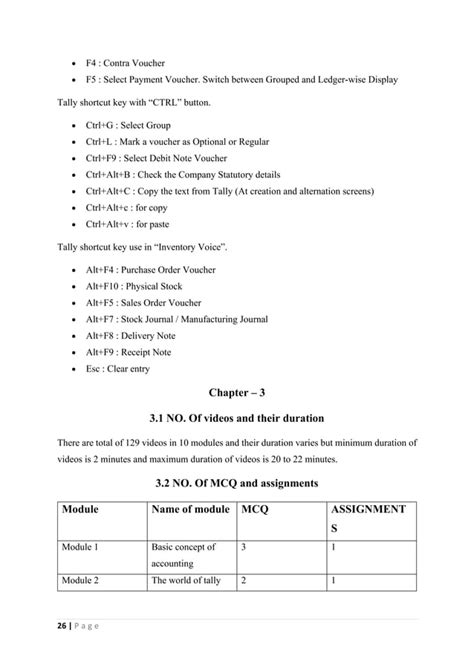 Tally Report Pdf