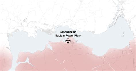 Zaporizhzhia Nuclear Plant On The Frontline In The War In Ukraine