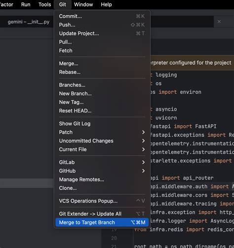 Merge To Target Branch Intellij Ides Plugin Marketplace