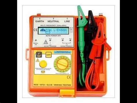 Digital ELCB Tester Earth Leakage Tester Latest Price Manufacturers Suppliers