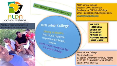 ALDN Africa Learning Development Network Virtual College