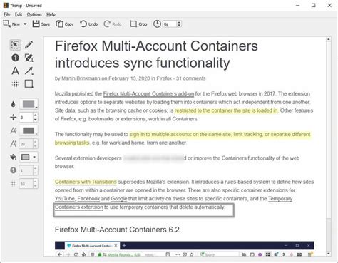 ksnip is a cross platform open source screenshot tool with many