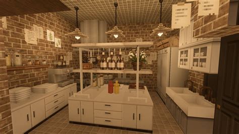 Restaurant Kitchen Ideas Minecraft