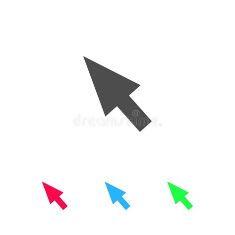 指针图标平面 库存例证 插画 包括有 例证 超链接 鼠标 通信 游标 箭头 关键董事会 选择 182509274