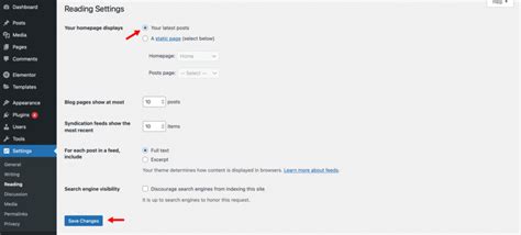 Wordpress How To Change Default Home Page Infoupdate Org