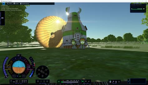 Parachute Gets Stuck Underground V0 1 0 Kerbal Space Program Forums