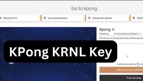 Kpong Krnl Key December A Total Guide Fapello