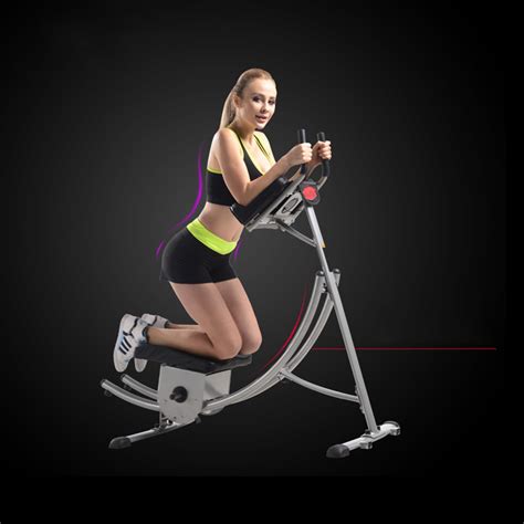 Abs Abdominal Roller Coaster Exercise Machine Crunch Power Fitness Body