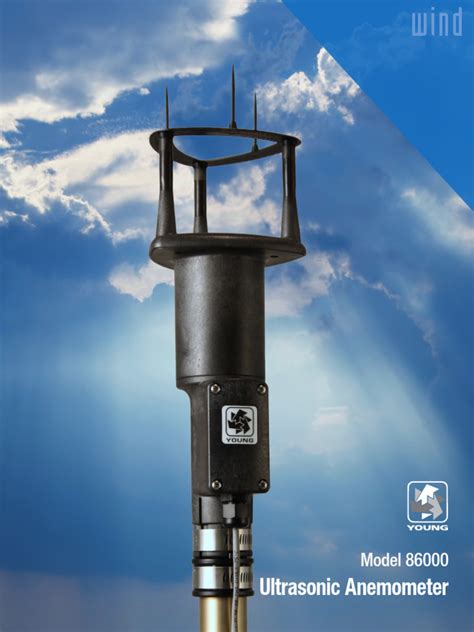 02 Ultrasonic Wind Speed Direction 8600028071629 Pdf Wind Speed