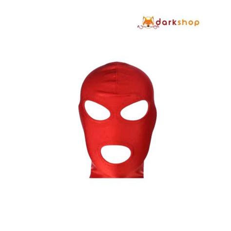 Bdsm Hood Fetish Open Mouth And Eyes Mask Dark Shop