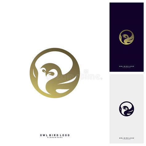Owl Logo Design Template Vector Bird Logo Concept Vector Stock Vector Illustration Of