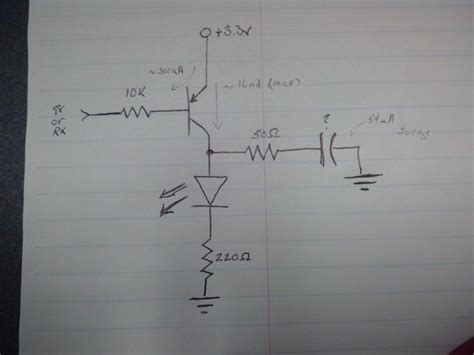 Rs232 Led Tester Schematic Circuit Diagram