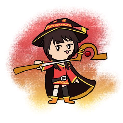 Megumin Drawing Rkonosuba