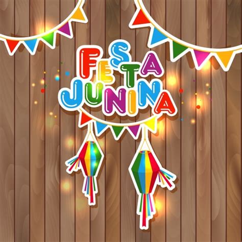 Free Vector Festa Junina Background