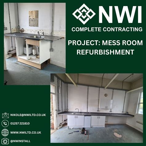 Nwi Ltd On Linkedin Kitchen Refurbishment Messroom Projects