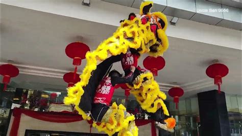 2023 Cny Acrobatic Lion Dance Performance Grand Millennium Hotel